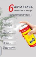 China Eco friendly 450ml Aerosol Agent All Purpose Anti Rust Lubricant for sale
