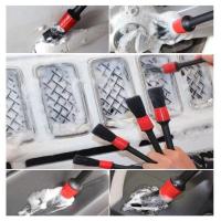China Multicolors Car Clean Tools 152mm Car Detailing Brush Kit for sale