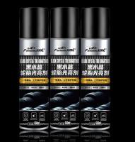 China High Effective 650ml Waterless Car Tyre Shine Spray Tire Polish Spray for sale