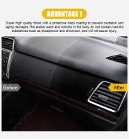 China antioxidant Black Plastic Restore Agent 500ml Automotive Rubber Restorer for sale