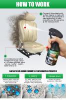 China Super Effective MSDS 260ml Car Interior Detailing Spray / interior detail spray for sale