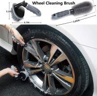 China 4inch 3.5inch 11pcs Car Clean Tools Car Washing Brush Kit for sale
