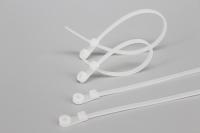 China DEMOELE 5*200mm ROHS SGS ISO certificated Self-Locking nylon  cable ties for sale