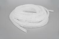 China DM-6mm XGS-6mm Wholesales black and white customized PE Spiral Wrapping Bands for protecting electrical wires for sale