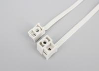 China DEMOELE Saddle mounting cable ties with plastic screw for sale