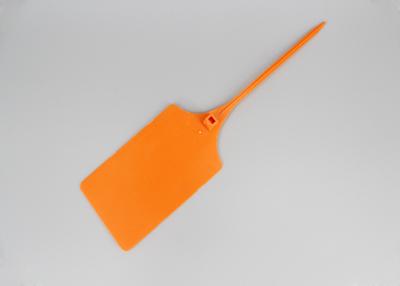China DEMOELE 250mm length Colorful strip seal PP material identification security seal cable ties with logo,numbered print for sale
