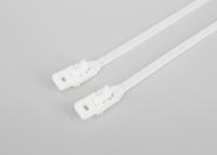 China DM-4.8*280RT mm double loop reusable cable tie / double lock releasable cable ties for sale