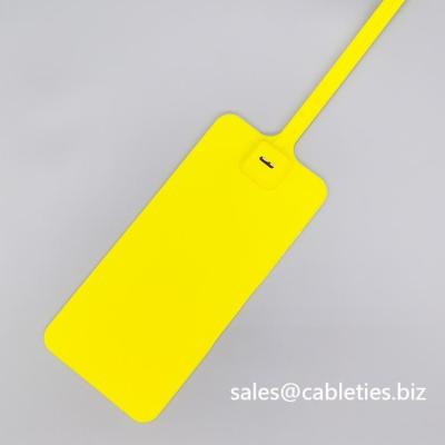 China DM-7*470SL Large tag Tamper-Evident PP material  Cargo Seals Trailer Seals Truck Seal custom Indicative Seals for sale