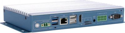 China RK3568 Fanless Industrial PC Android 14 Edge Computer with AI NPU 12-36V Wide Voltage for sale