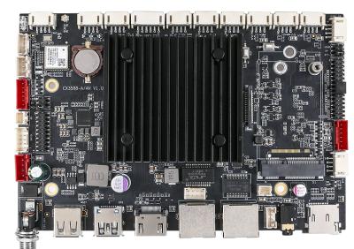 China RK3588S Industrial Motherboard Android 13 Embedded Single Board Computer 8K AI NPU for sale