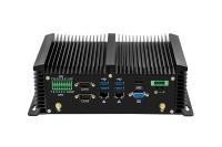 China Fanless Industrial Box PC Intel 10th Gen Core i3 i5 i7 4 Gigabit LAN 12 COM 9-36V Mini Computer for sale