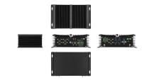 China Fanless Industrial Box PC Intel 10th Gen Core i3 i5 i7 4 Gigabit LAN 12 COM 9-36V Mini Computer for sale
