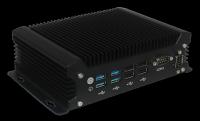 China Fanless Industrial Box PC Intel Ultra U5 U7 Core 3rd Gen DDR5 Dual Gigabit LAN 12-19V Mini Computer for sale