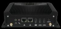 China Fanless Industrial Box PC Intel Ultra U5 U7 Core 3rd Gen DDR5 Dual Gigabit LAN 12-19V Mini Computer for sale