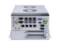 China Industrial Box PC Intel Core i7 8700 3 Gigabit LAN 2 PCIe Slots 9-36V Computer for sale