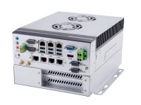 China Industrial Box PC Intel Core i7 8700 3 Gigabit LAN 2 PCIe Slots 9-36V Computer for sale