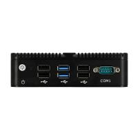 China Fanless Industrial Box PC Intel J6412 N100 Quad 2.5G LAN RS232 RS485 Mini Computer for sale