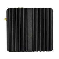 China Fanless Industrial Box PC Intel J6412 N100 Quad 2.5G LAN RS232 RS485 Mini Computer for sale
