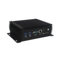 China Fanless Industrial Box PC Intel 12th Gen 6 Port 2.5G LAN RS232 Mini Computer for sale