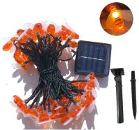 China Solar Powered Honey Bee String Lights 10 LED Warm White for Garden Patio Party Wedding Decoration for sale