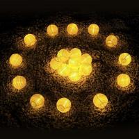 China Battery Powered Warm White LED Lantern Lights for Garden Patio Party Decoration 10 Pack for sale