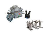 China ZW20-12(F) Electrical Outdoor Boundary Vacuum Circuit Breaker 180kg With Porcelain Isolation Disconnector for sale