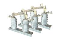 China Ceramic High Voltage Isolator Switch 12kV-36kV Ac Power Vertical Break Switch For Outdoor Distribution System for sale