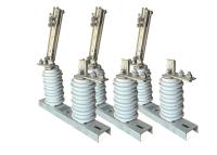 China Outdoor Disconnector Switch Ceramic Insulator Hookstick Operated Switch 700Pa Used With Vacuum Circuit Breaker for sale