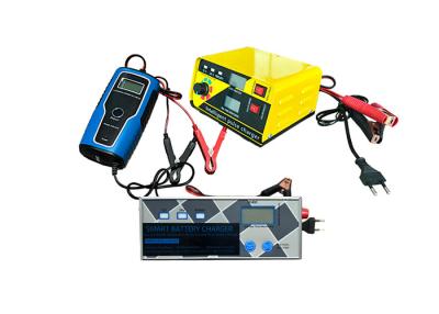 China 6A 12A 12V Lead-Acid Motor Battery Charger Led Display 50Hz Automatic Power Supply Adapter for sale