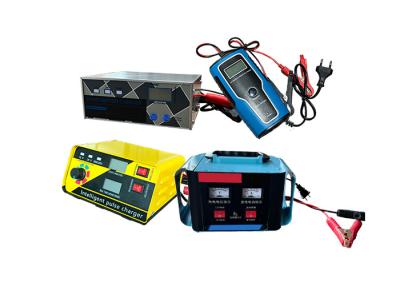 China 12V/24VLead-Acid/ Lithium Portable Motor Battery Charger Automatic Controll Power Supply Adapter Led/Lcd Display for sale