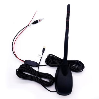 China Car GPS FM Combination External Shark Fin Antenna 28dBi Gain Universal Fitment Signal Boost for sale