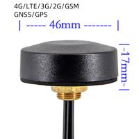 China 4G Hole Mount Combination MIMO Antenna 4G+WiFi+Active GPS GNSS LTE Connectivity VSWR <1.5 Screw Mount Geolocation Tracking for sale