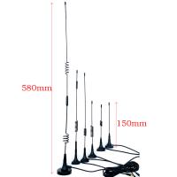 China LoRa LPWAN Antenna 3.5dBi Gain 205x30mm Screw Base with 3M RG174 Cable for Ham Radio for sale