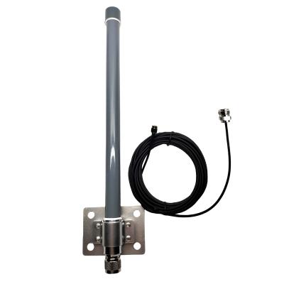 China IP67 LoRa Antenna 433MHz 868MHz 915MHz 8dBi Omnidirectional Outdoor Communication Antenna for sale