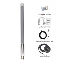 China IP67 LoRa Antenna 433MHz 868MHz 915MHz 8dBi Omnidirectional Outdoor Communication Antenna for sale