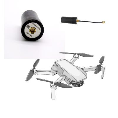 China Lightweight IP67 Multi-band Active Helical GNSS Antenna 18g 28dB LNA for UAV Precision Positioning for sale