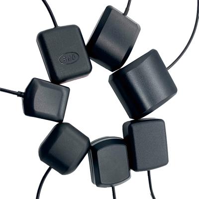 China High Gain Galileo GPS BDS Car Antenna 1575MHz 1561MHz 30dBi with 3M RG174 Cable for Global Navigation for sale