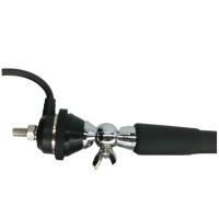 China Universal Marine AM FM Antenna 16.9 Inch Flexible Rubber Roof Mount for Boat UTV RV Golf Cart for sale