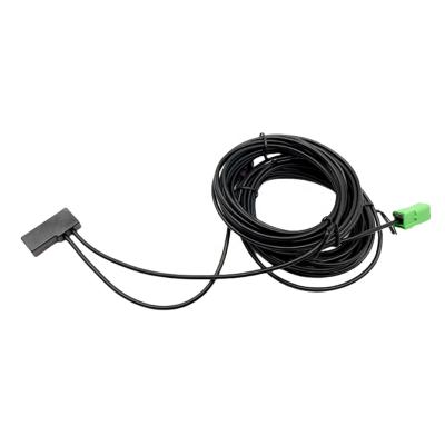 China 2in1 GPS DAB Film Antenna L Type Combo Vertical Polarization ISDB-T DVB-T VHF UHF Digital Radio Car Antenna 50 Ohm for sale