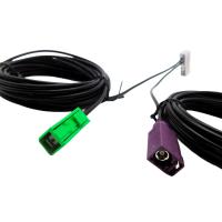 China 2in1 GPS DAB Film Antenna L Type Combo Vertical Polarization ISDB-T DVB-T VHF UHF Digital Radio Car Antenna 50 Ohm for sale