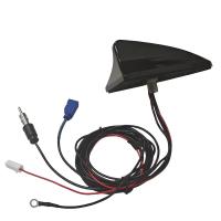China IP67 Waterproof Shark Fin Antenna 3-5dBi Gain CB Radio AM/FM Signal Roof Aerial for Auto SUV Truck for sale