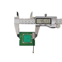 China Customizable 3*40*45MM Thin Ceramic GPS/GLONASS/BD Antenna 1575Mhz Active Internal Positioning GNSS Receiver 20dbi 50 for sale