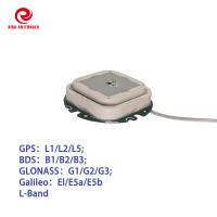 China Active Built-in Ceramic GPS GNSS Dual-band 40dBi High Precision Antenna for Vehicle Tracker IoT for sale