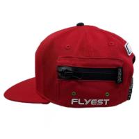 China Six Panel Wool Snapback Baseball Caps With Customed Zipper Pockets In Side for sale