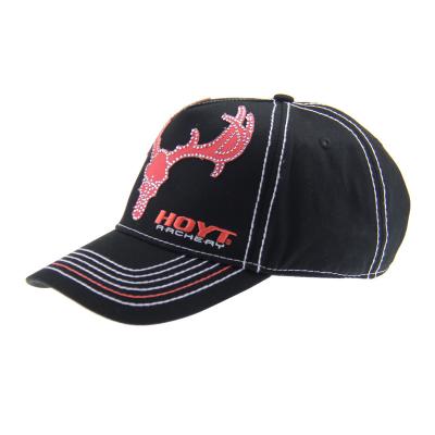 China Precurved Visor Brushed Cotton Baseball Cap 5 Panel Men'S Hunting Baseball Hat for sale