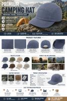 China Luxury Striped 5-Panel Camp Cap with Full-Body Cartoon Print Leather Strap Vintage Washed Flat Brim Baseball Hat Bulk Supplier for sale