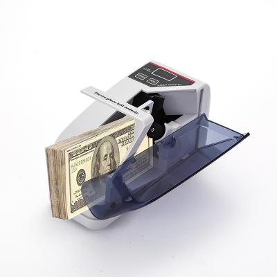 China Mini Portable Bill Counter Handy Battery Operation 100V 60Hz Currency Counting Machine for sale