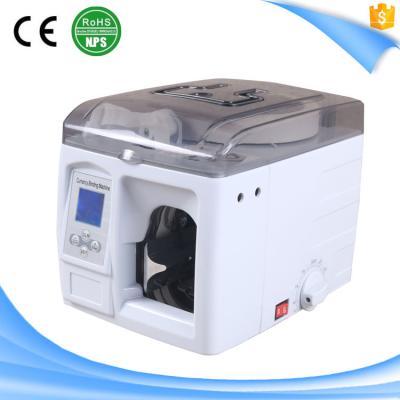 China Automatic Cash Strapping Machine Adjustable Binding Position 220V 50Hz for sale