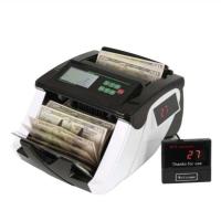 China Portable Money Counting Machine with Value Counting Function 6 Digits LCD Display for sale