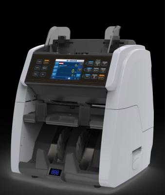 China Bank Grade Money Counter with Serial Number Recognition and Counterfeit Detection 1200 Bills per Minute for sale